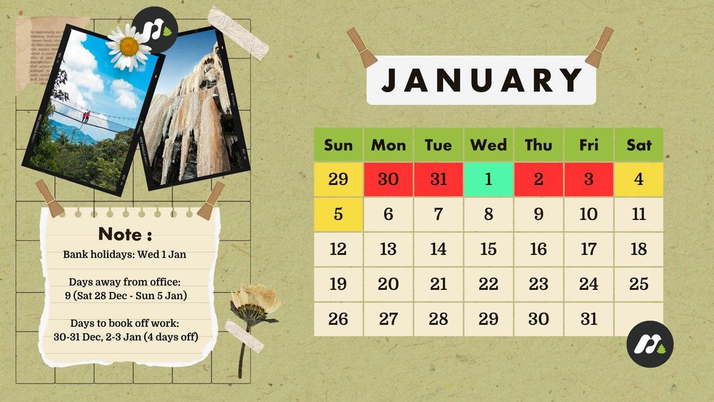 Annual Leave Hacks: Turn 30 Days into 65 Days Off in 2025